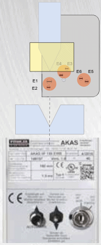 OEM AKAS-3 and 3P Laser Safety System – Press Brake Safety